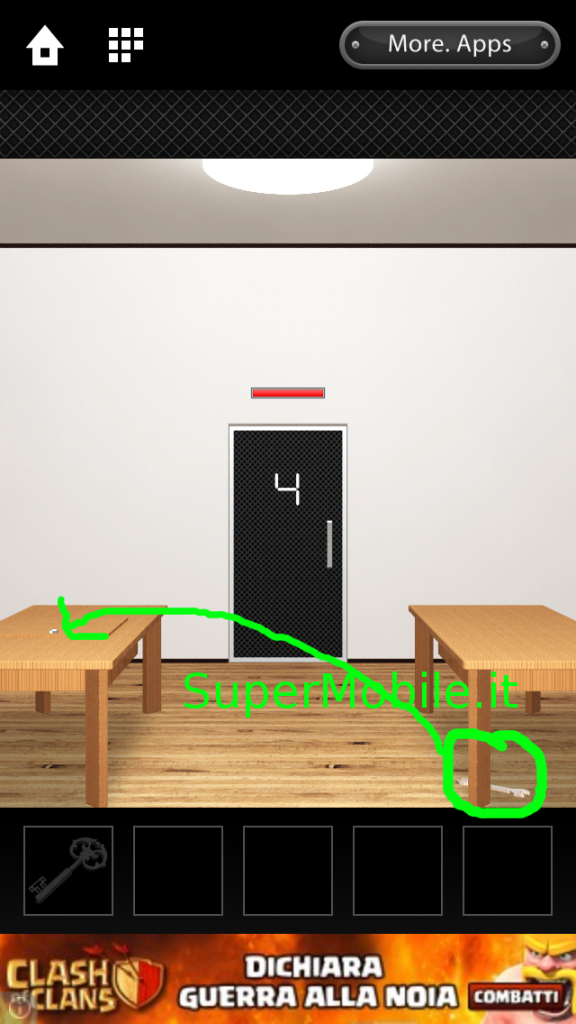 Soluzioni Dooors 4 room escape game Walkthrough