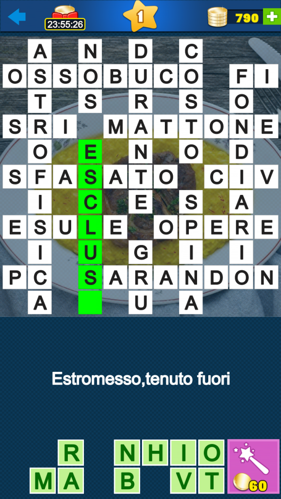 Soluzioni Cruciverba a gogo - Cruciverba in Italiano - Gioco di Parole Quiz